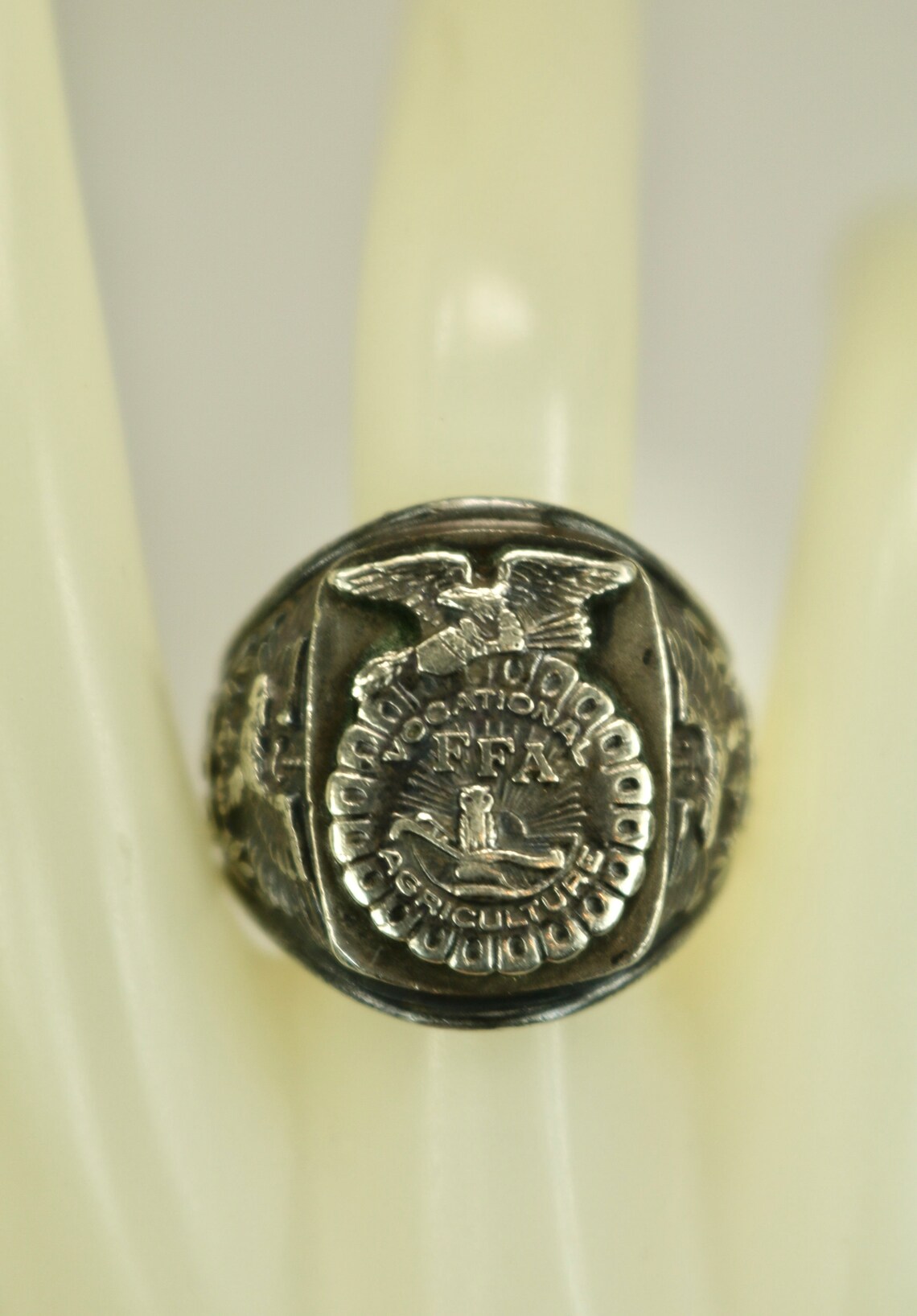 Vintage Mens Mans FFA Ring 925 Sterling Silver Vocational | Etsy