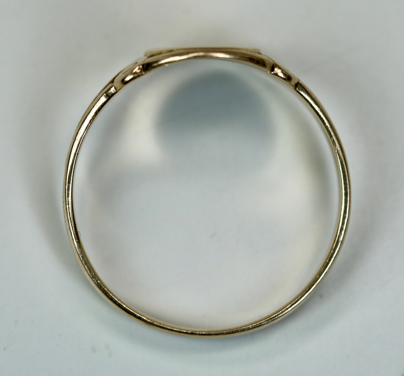 Antique Mens or Womens Oval Signet Ring Ostby & Barton OB 10K - Etsy