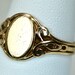 Antique Mens or Womens Oval Signet Ring Ostby & Barton OB 10K - Etsy