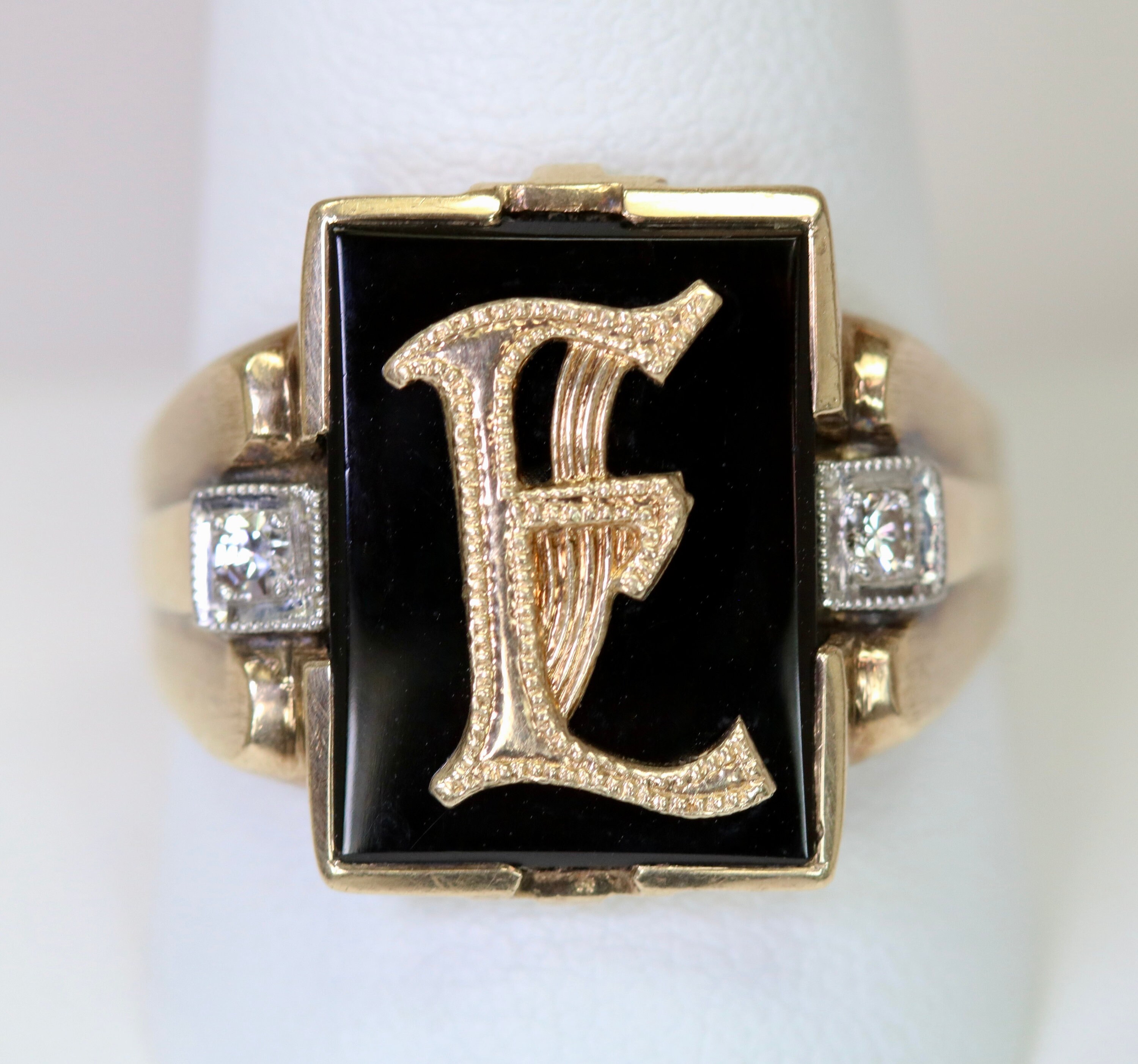 Letter E Ring