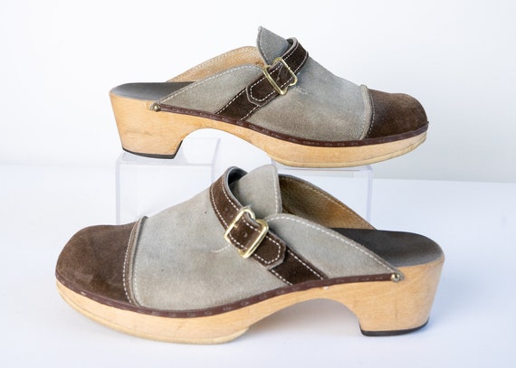 Vintage 1970s clogs 70s - Gem