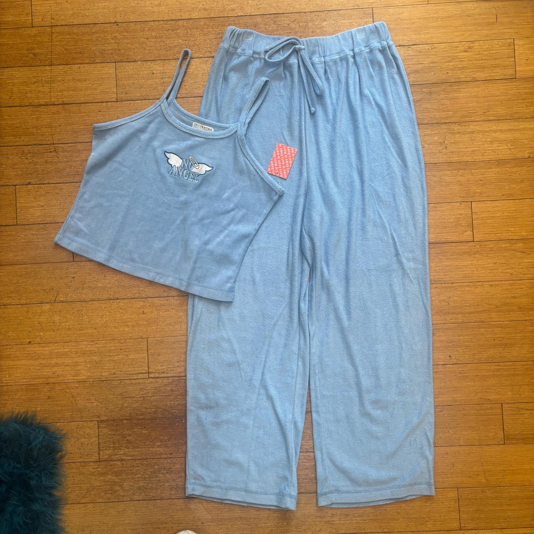 Y2K Deadstock Pajama Set, Y2K No Angel PJ Lounge Set, Y2K Lounge Set XL, Y2K Set XL, Y2K ...
