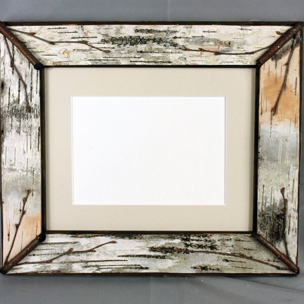 Birch Bark Frame - Etsy