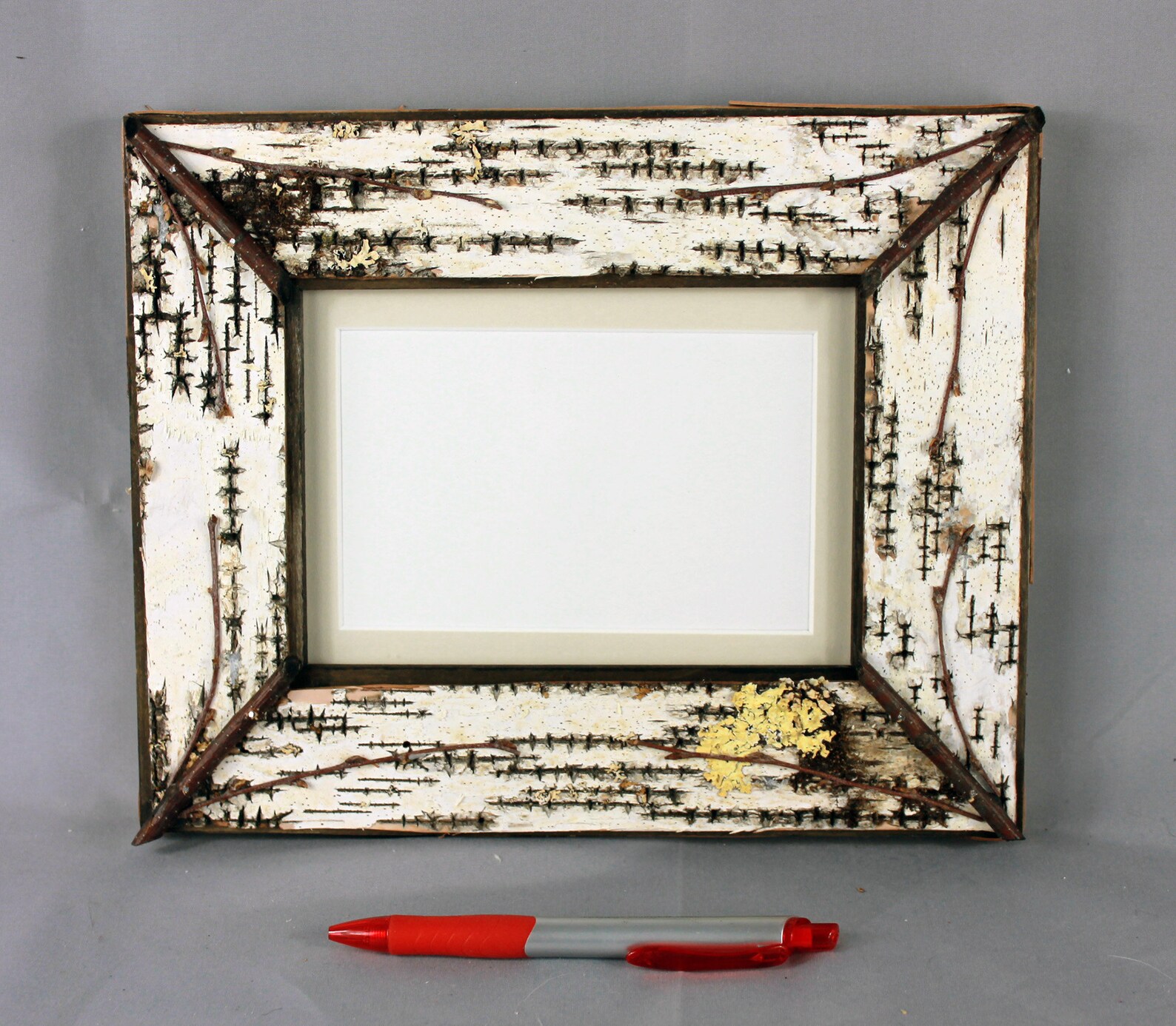5 X 7 Birch Bark Frame Hangs Vertically or Horizontally - Etsy