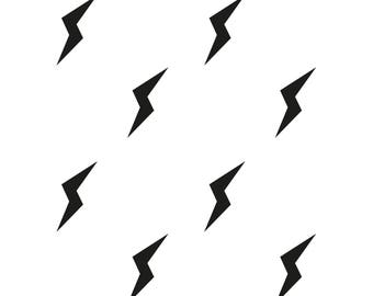 Lightning stickers | Etsy