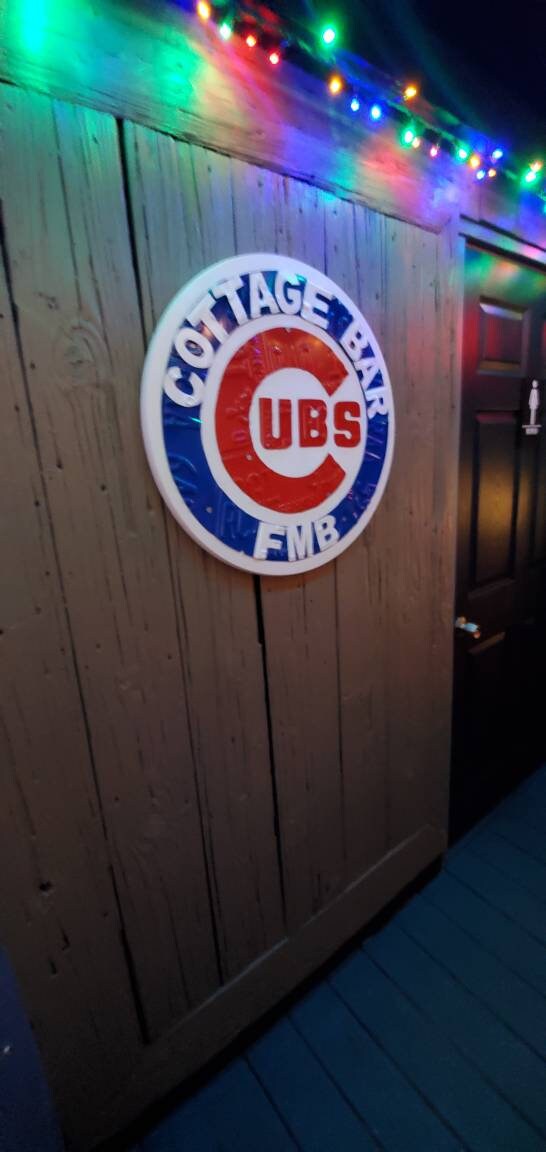 CHICAGO CUBS License Plate Logo Sign One of A Kind Made - Etsy Israel