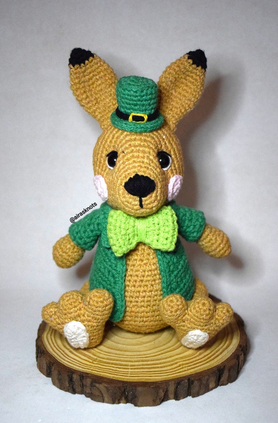 Finn the Irish Hare Amigurumi Crochet Pattern | Etsy