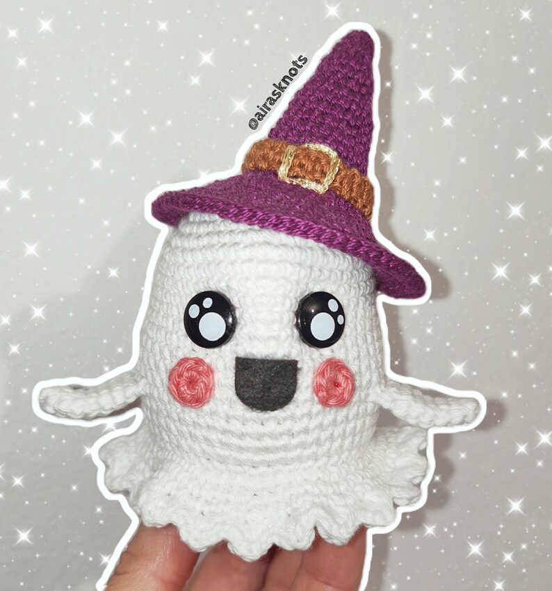 Spooky Boo the Chubby Ghost Amigurumi PDF Pattern in English - Etsy