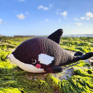 Keiko, the Orca Crochet Amigurumi English Pattern - Etsy