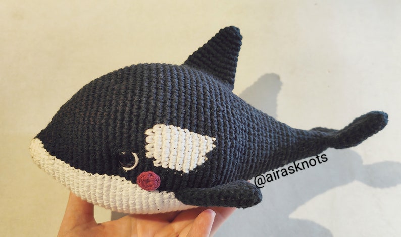 Keiko the Orca Crochet Amigurumi English Pattern - Etsy