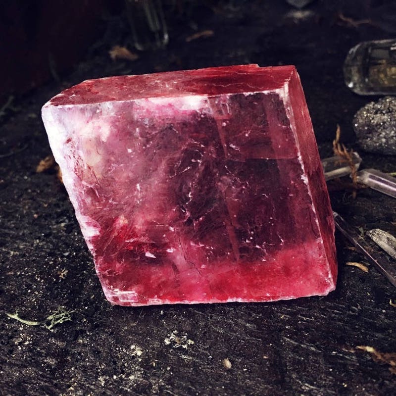 Optical Calcite - Etsy