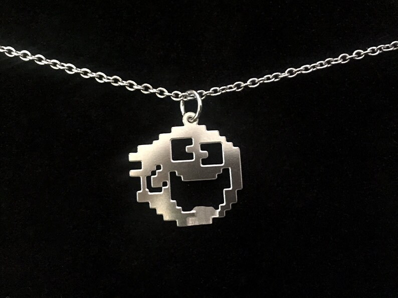 Pixel Baddie #3 Necklace - Etsy
