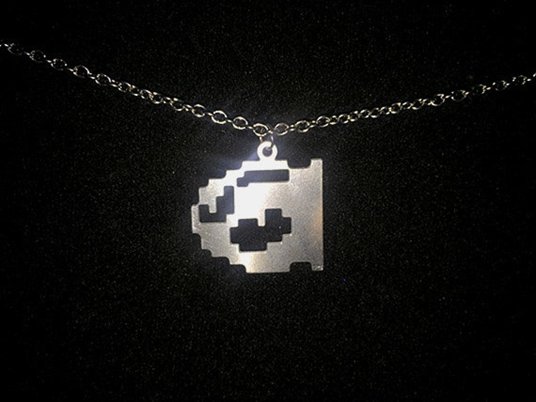 Pixel Baddie #4 Necklace - Etsy