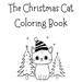 The Christmas Cat Coloring Book - Etsy