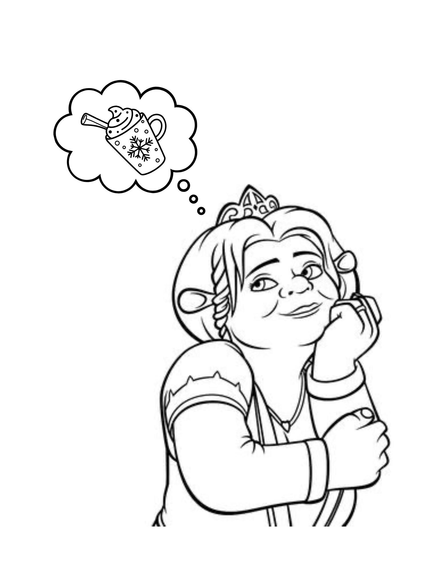 Merry Shrekmas Coloring Book - Etsy