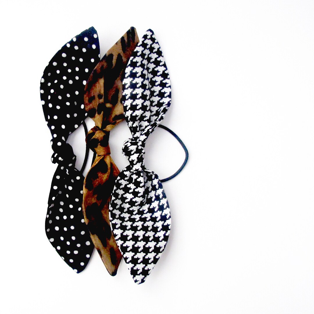Top Knot Ponytail Bow Retro Top Knot Woman's Hair - Etsy