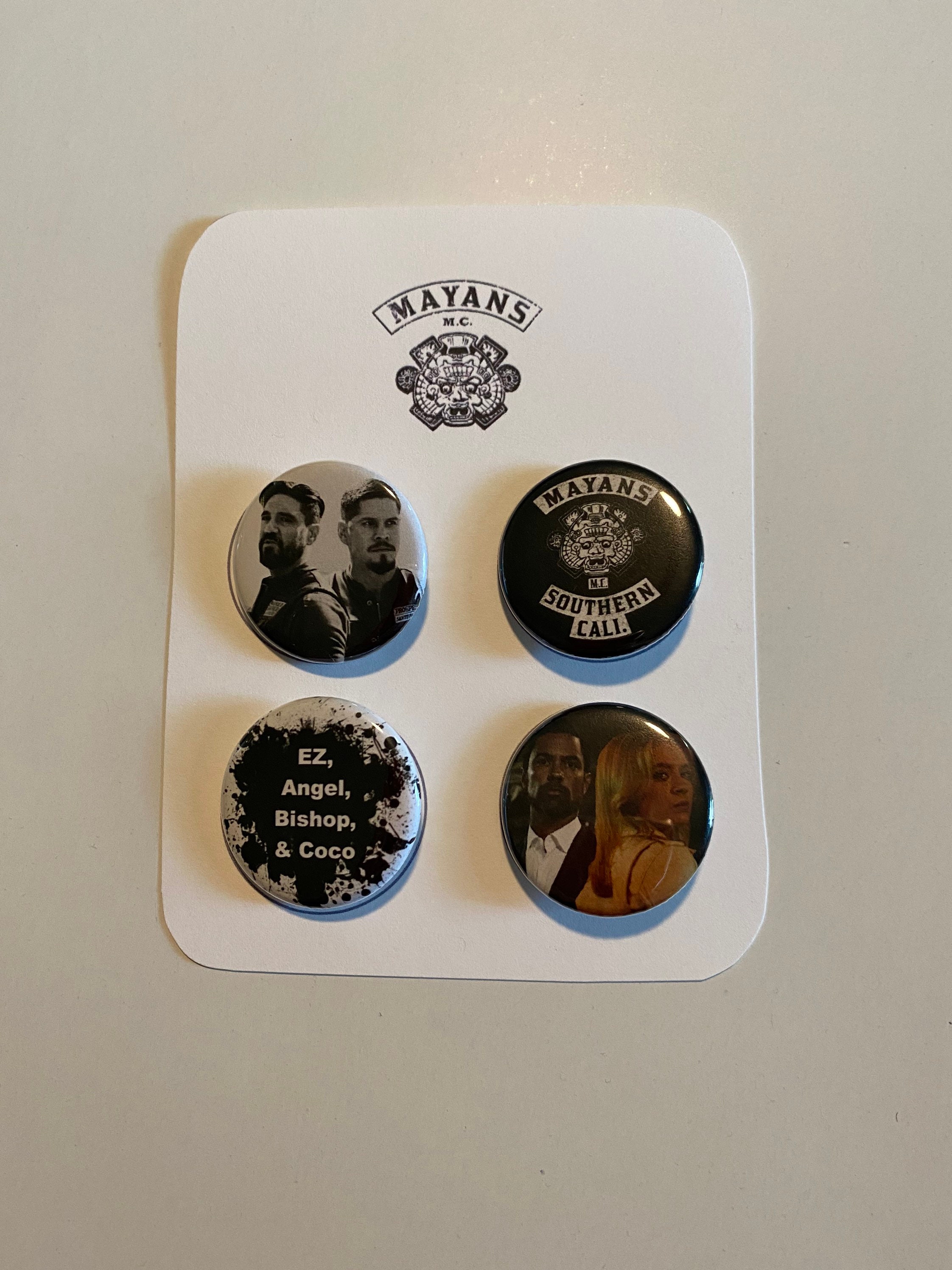 Mayans MC pins set of 4 | Etsy