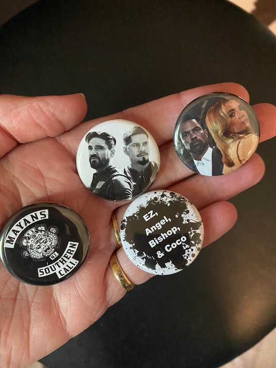 Mayans MC pins set of 4 | Etsy