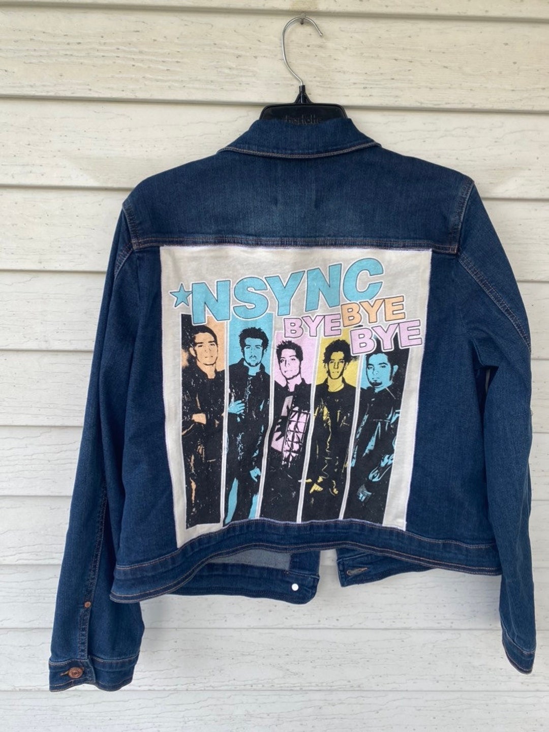 Custom NSYNC Upcycled Jacket - Etsy