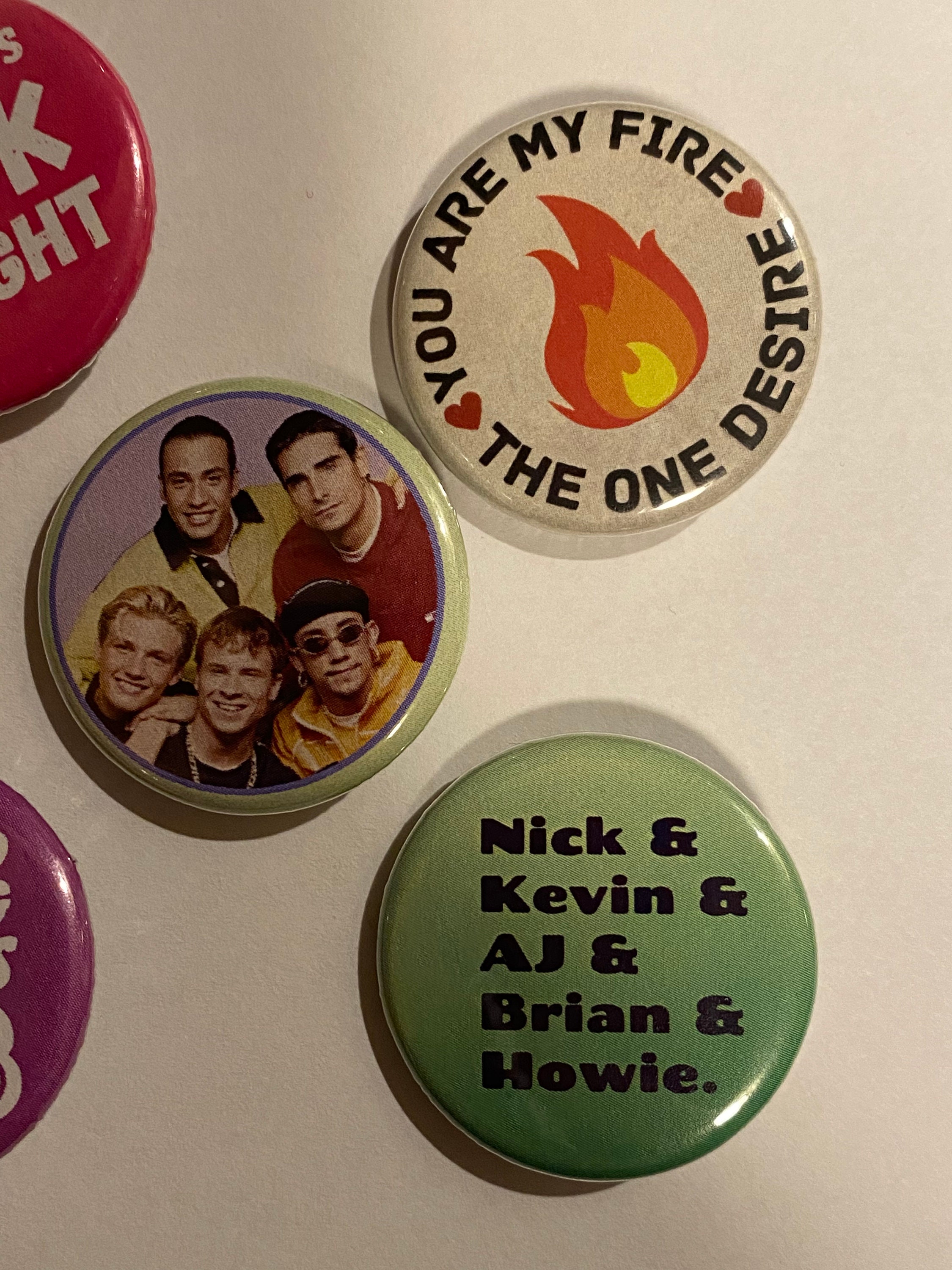 Backstreet Boys Pins set of 5 - Etsy