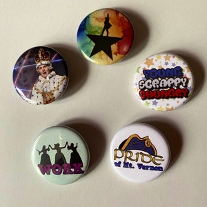 Hamilton Pins (set of 5) - Etsy