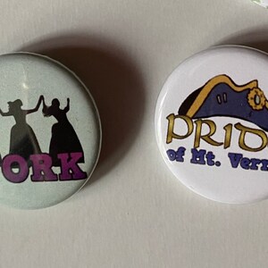 Hamilton Pins (set of 5) - Etsy