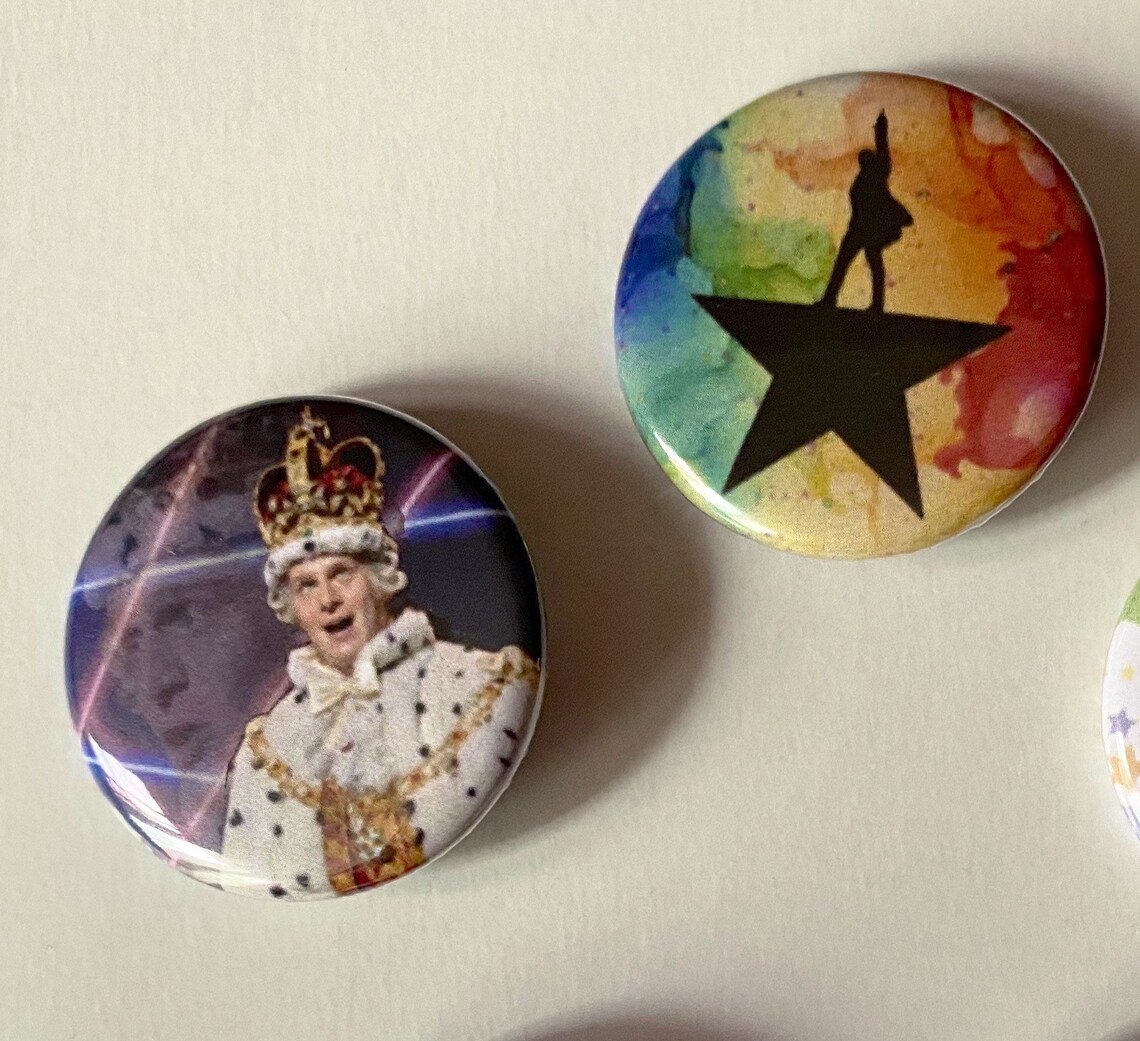 Hamilton Pins (set of 5) - Etsy