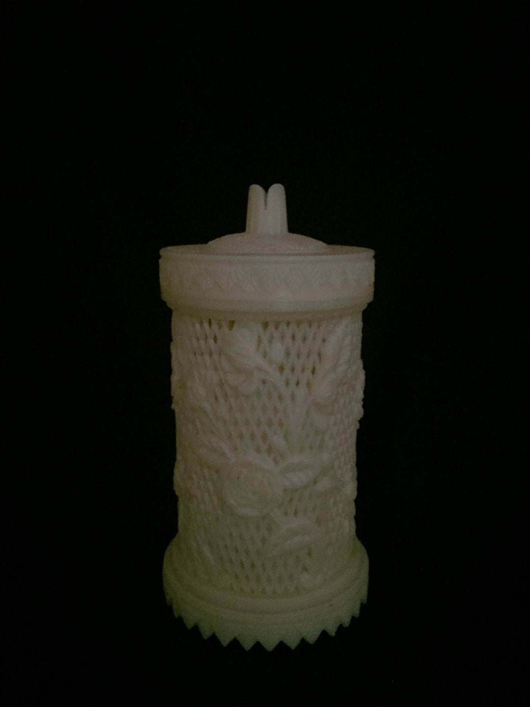 Vintage Faux Ivory Toothpick Holder - Etsy