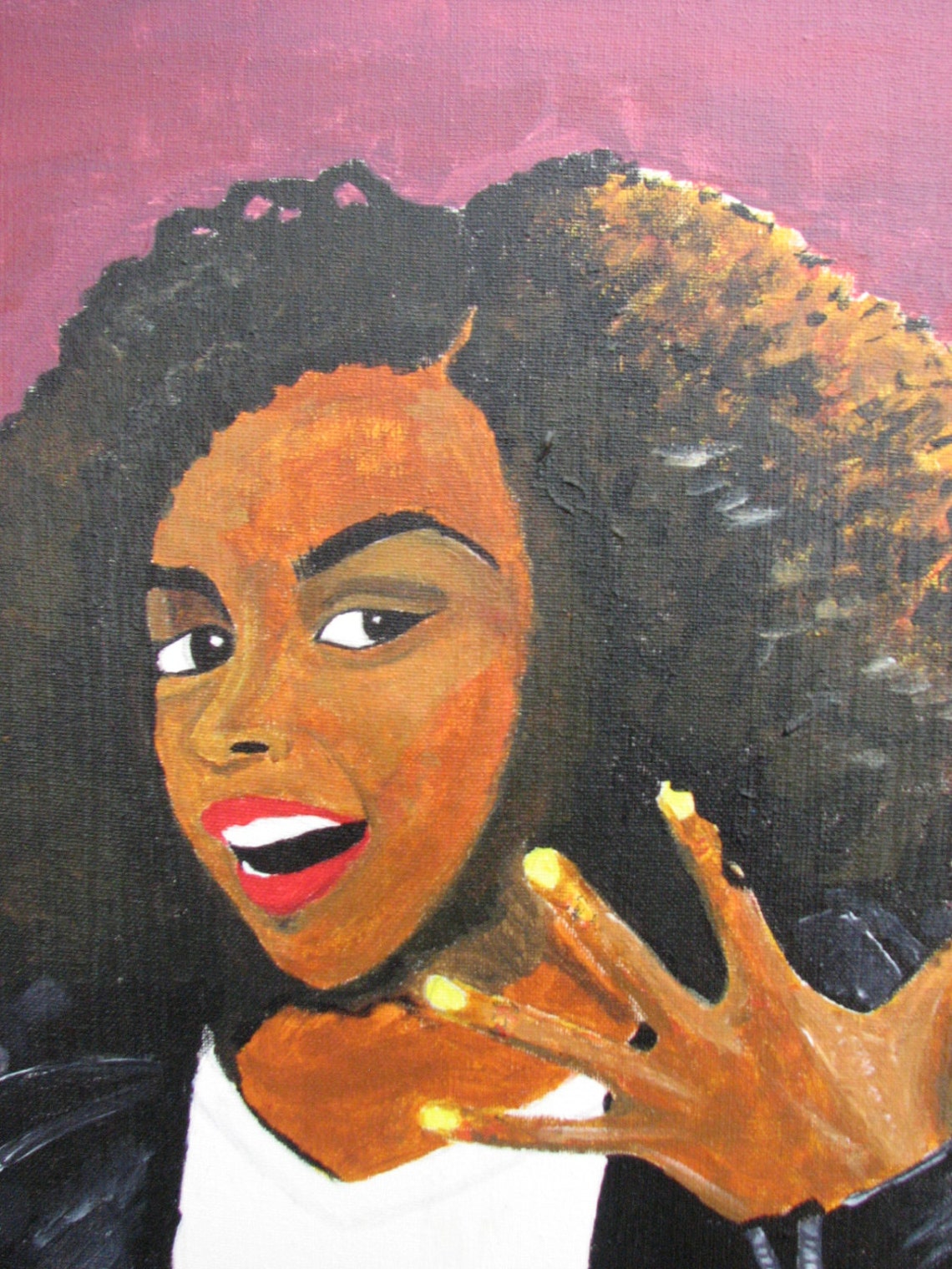 Janelle Monae 18x24 Oil Painting - Etsy