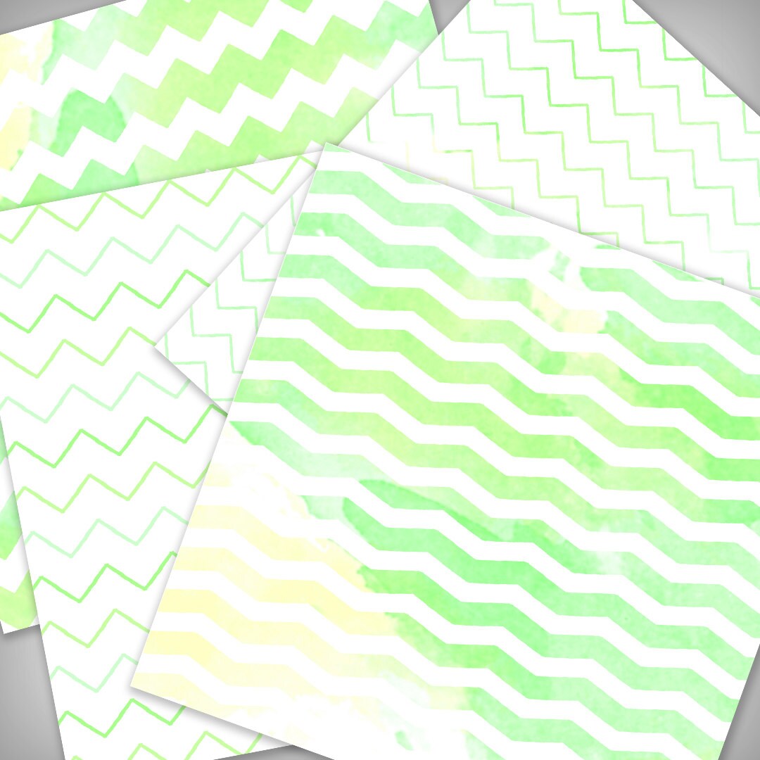 Lemon Lime Digital Paper Pack - INSTANT DOWNLOAD - 12x12 - High ...