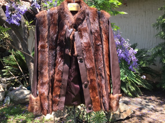 1960s Mink Panel Coat by Cornelius Studio Design Sydn… - Gem