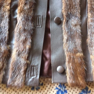 1960s Mink Panel Coat by Cornelius Studio Design Sydney Australia Size ...