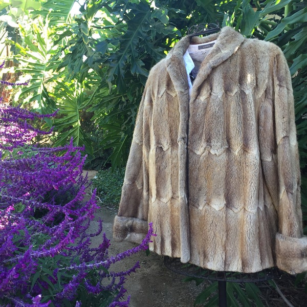 Muskrat Fur Coat - Etsy