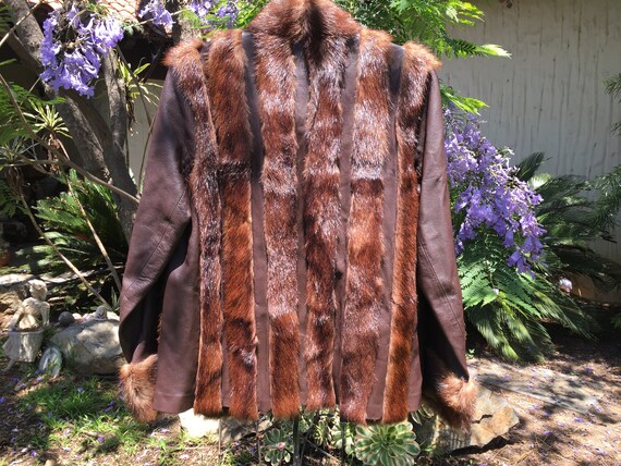 1960s Mink Panel Coat by Cornelius Studio Design Sydn… - Gem