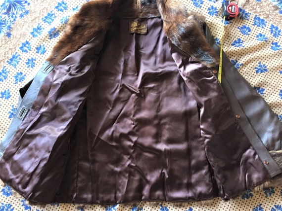 1960s Mink Panel Coat by Cornelius Studio Design Sydn… - Gem
