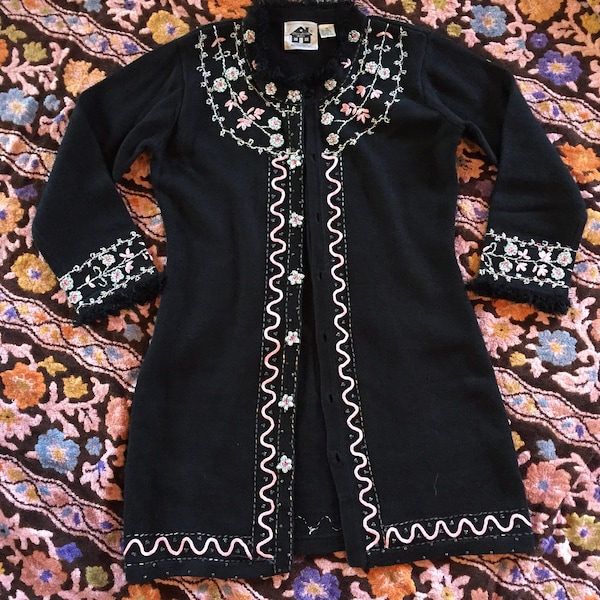 Embroidered Duster - Etsy