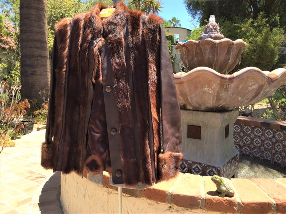 1960s Mink Panel Coat by Cornelius Studio Design Sydn… - Gem