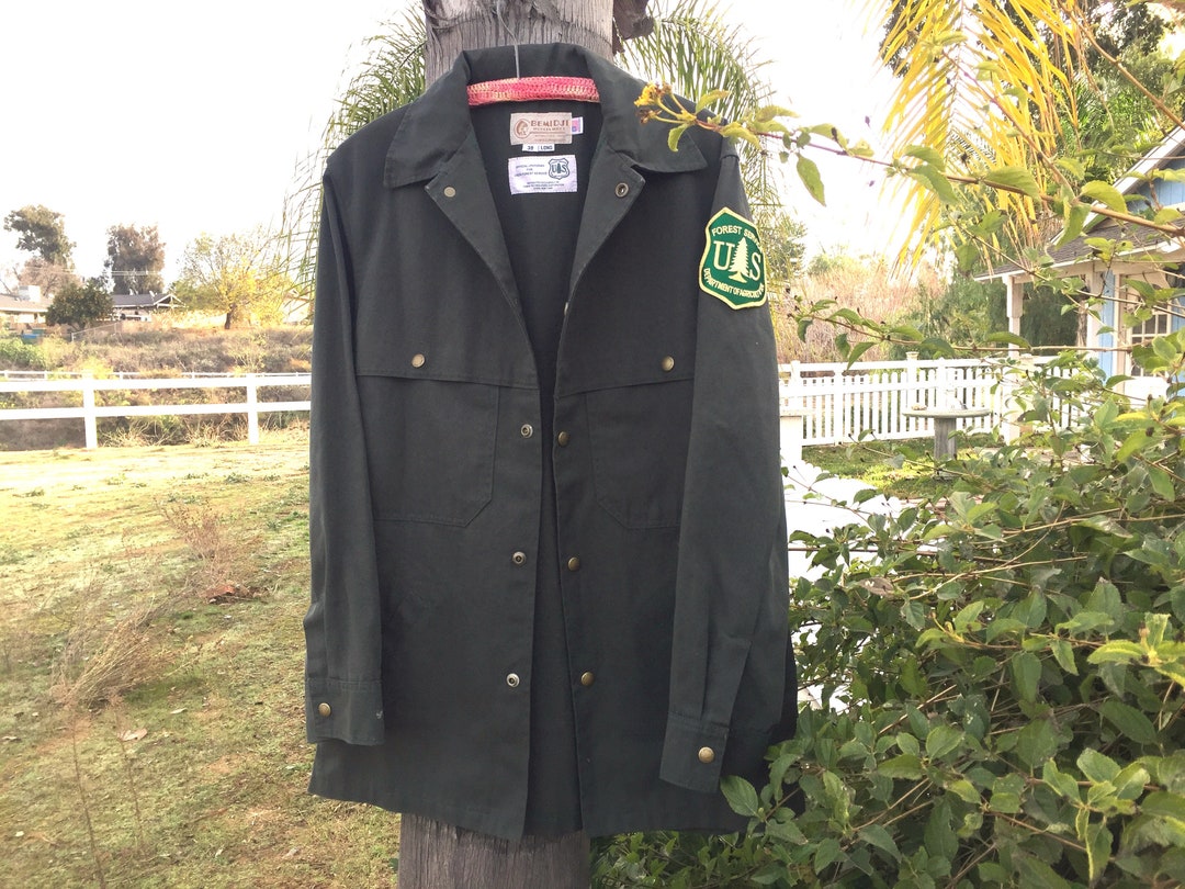 BEMIDJI WOOLEN Mills USDA Forest Service Official Uniform Made in the U ...