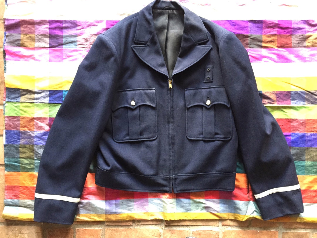 Fire Captains Formal Jacket 1960s Made for the Fire Dept by Harris ...