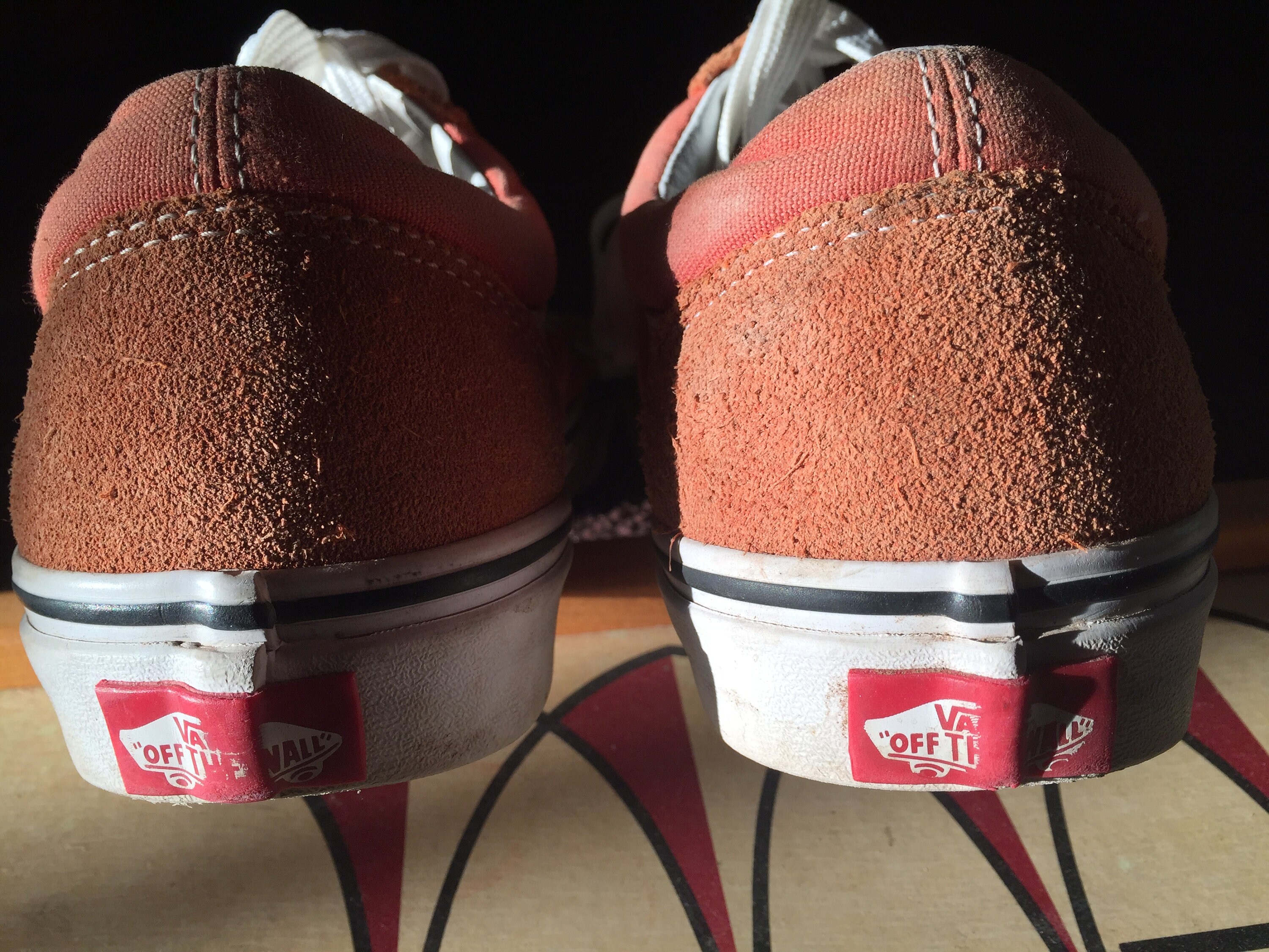 Collectible VANS Sneakers Size Mens 7 Womens 8.5 Gorgeous Pumpkin Hue ...