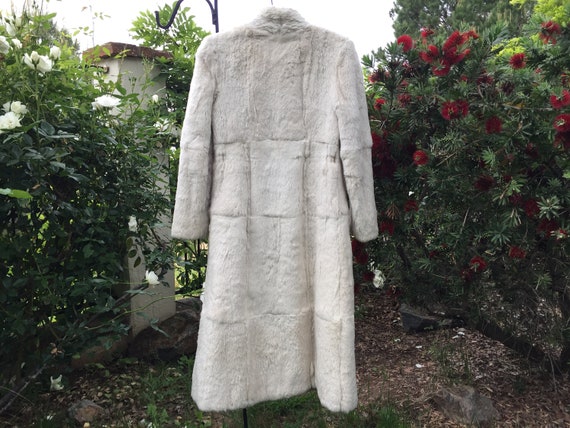 Reversible Princess Coat in White Rabbit Snow Drift H… - Gem