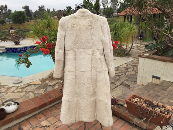 Reversible Princess Coat in White Rabbit Snow Drift H… - Gem