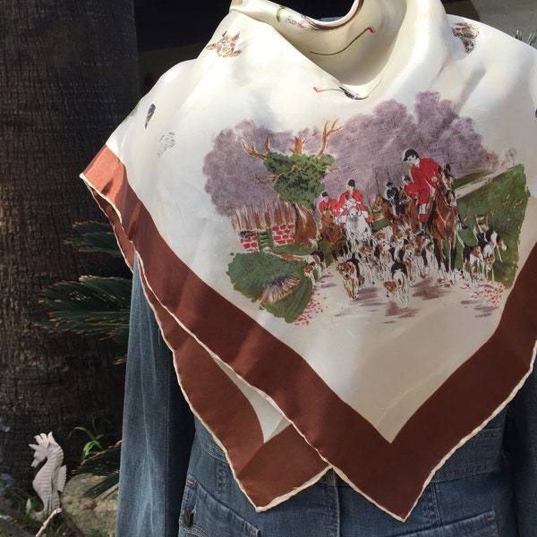 English Hunt Scene - Etsy