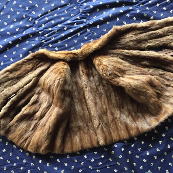 Faux Fur Capelet - Etsy