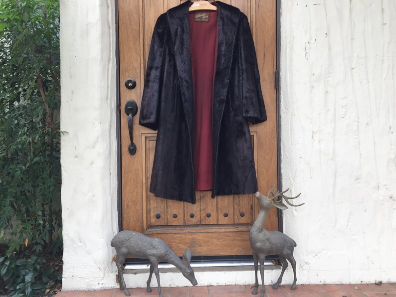 100+ Year Old Pony Hair Duster Coat/ Swing Coat by Albrecht Furs St ...