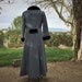 Arctic Blue Russian Princess Coat Floor Length Handmade 1980's Trimmed ...