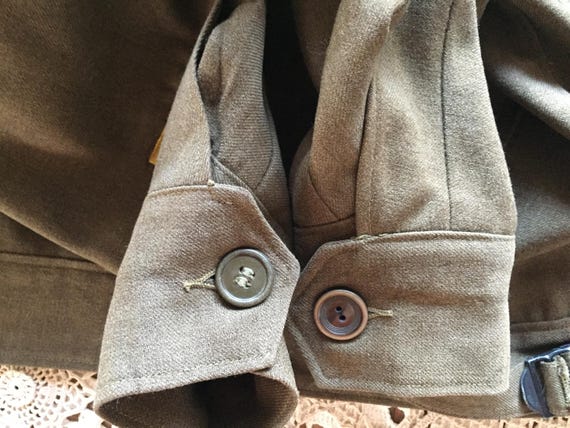 Rare 1940s Ike Eisenhower Military Jacket in Size 36R… - Gem