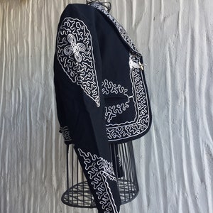 Authentic Charro Mariachi Jacket/ Bolero Size Medium to Large - Etsy