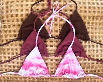 Triangle Tops - Etsy