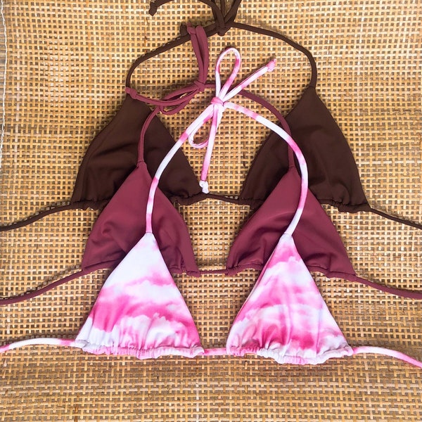 Triangle Tops - Etsy